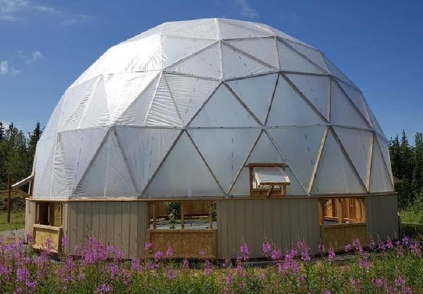 60 Ft Geodesic Dome Greenhouse 20' Geodesic Dome Greenhouse : 9 Steps